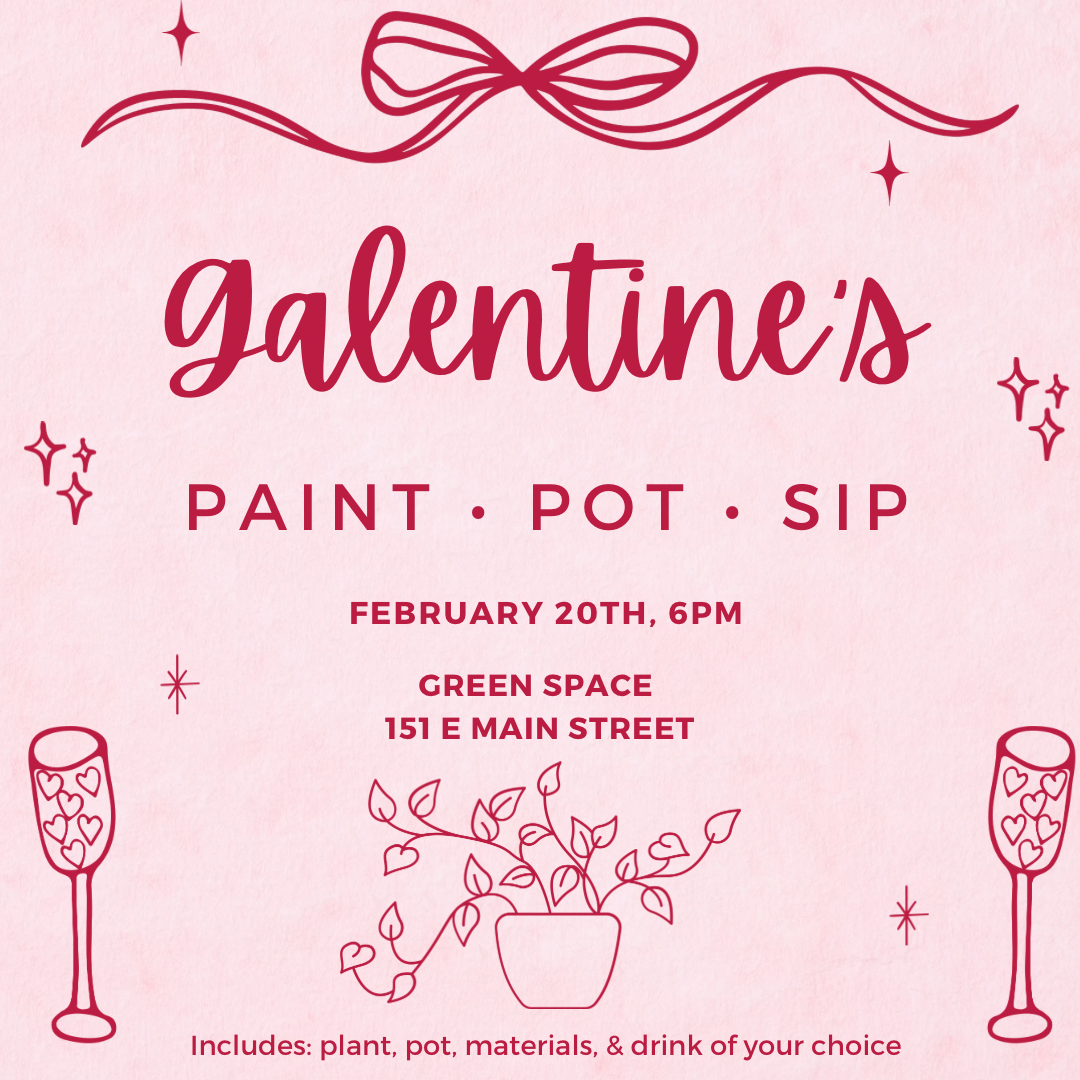 Galentine's Paint, Pot & Sip | Green Space Plant Co.